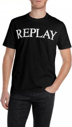 Replay M3099 T-Shirt, Noir (098), M Hommes