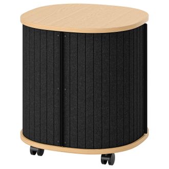IKEA YXSTABY Gaming-Beistelltisch mit Rollen