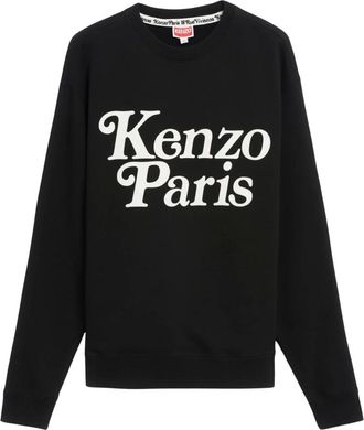 Kenzo Homme, Sweatshirts et sweats &agrave; capuche, Noir, Taille: S Paris Logo SweaT-shirt