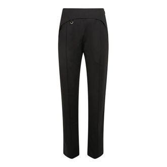 Jacquemus Straight-Leg Hose - - Trousers - Damen - Schwarzk - S