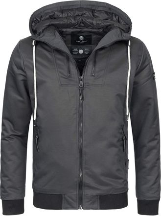 Navahoo Herren Winter Jacke sportliche Jacke wasserabweisend winddicht B623 (Gr. S, Anthrazit)