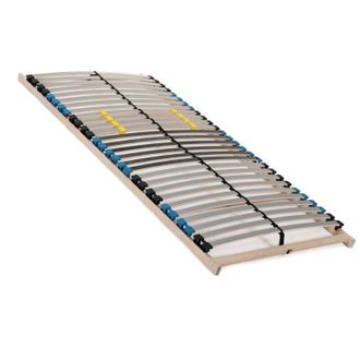 Sleepneo Lattenrost PREMIUM 100x200 cm - 28 Latten 7-Zonen Lattenrost Traglast ca. 140 Kg Birkenschichtholz Selbstmontage Germany