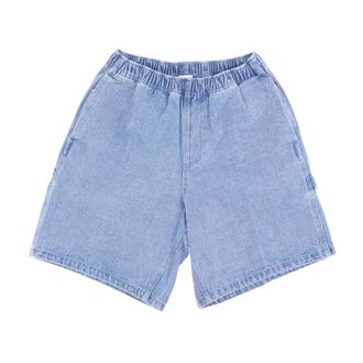 Obey Denim Carpenter Shorts mit Werkzeugtaschen - - Shorts - Herren - Blau - XL