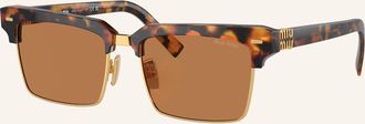 Miu Miu Sonnenbrille Mu 10zs braun