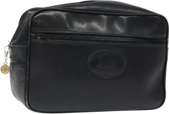 Celine Pre-owned Cuir pochettes-minaudieres - Femme - Pre-owned - Noir - Taille: ONE Size