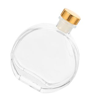 Lurrose Aromatherapie Glas Diffusor Flasche Transparent mit Langlebigem Glasmaterial Nachf&uuml;llbar Kompakt f&uuml;r &Auml;therische &Ouml;le Zuhause B&uuml;ro Reisen Einfache Dosie