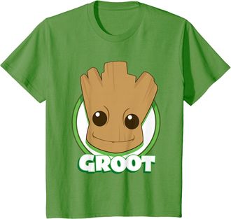 MARVEL Guardian of the Galaxy Groot Badge T-Shirt