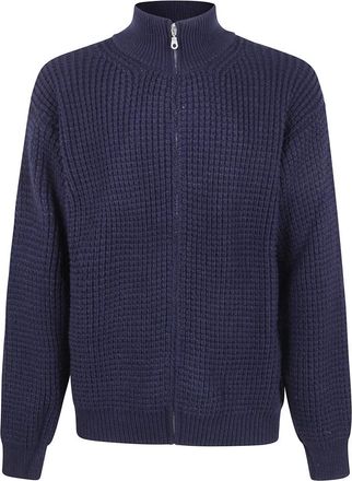 Family Fir$t Milano Family First, Homme, Pulls, Bleu, Taille: S Pull &Eacute;l&eacute;gant pour Chauffeurs de Camion