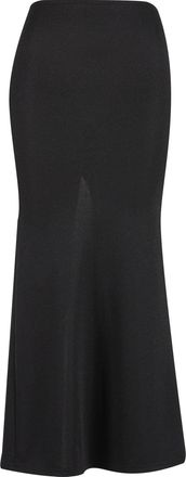 Urban Classics Damen Tb6992-ladies Glitter Maxi Skirt, Schwarz, M EU