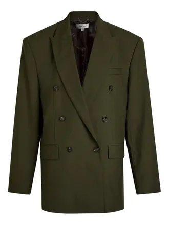 Ronny Kobo veste &agrave; boutonni&egrave;re crois&eacute;e - Vert