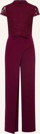 Adrianna Papell Jumpsuit Im Materialmix rot
