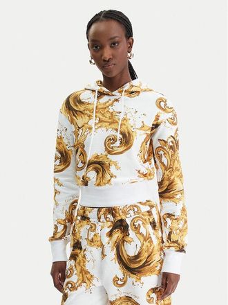 Versace Jeans Couture Sweatshirt 80HAI313 FS196 Wei&szlig; Regular Fit