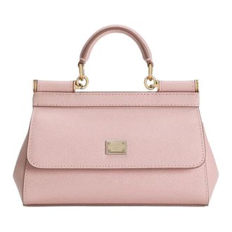 Dolce & Gabbana Femme, Sacs, Rose, Taille: ONE Size Petit sac &agrave; main Sicily