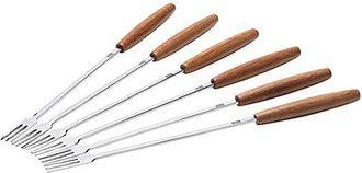 Stöckli Fonduegabeln, Holz