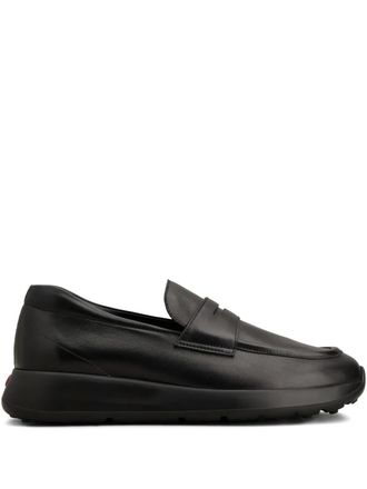 Tod's mocassins en cuir &agrave; entaille penny - Noir