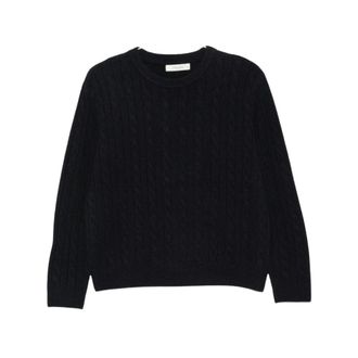 Jcsophie Zopfmuster Pullover - - Knitwear - Damen - Schwarzk - M
