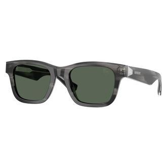 Burberry Be4504 Quadratische Sonnenbrille - - Accessories - Herren - Gr&uuml;n - 51 MM