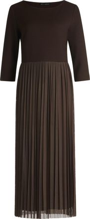 Betty Barclay Damen Plisseekleid mit 3/4 Arm 42, Light Maroon