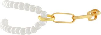 Dansk Copenhagen Bracelet Audrey Double Perle Mix - Femme - Accessoires - Jaune - Taille: ONE Size