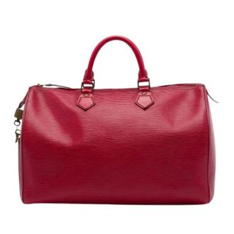 Louis Vuitton Pre-owned Speedy 35 - Femme - Pre-owned - Rouge - Taille: ONE Size