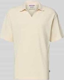 Scotch & Soda Relaxed Fit Poloshirt in Pique-Optik
