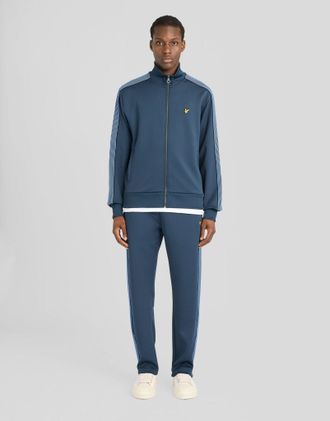 Lyle & Scott Gestreifte Trainingshose mit Tape