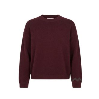 PANICALE Rundhals-Pullover - - Knitwear - Damen - Rot - XS
