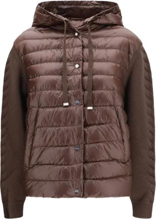Herno Doudoune courte Resort - Femme - Vestes - Brun - Taille: 40 FR