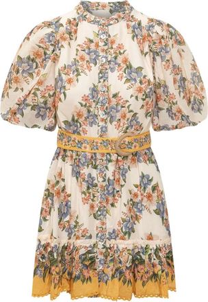 Farm Rio Farm Rio, Femme, Robes, Multicolore, Taille: 38 FR Hilo Stripes Mini Dress