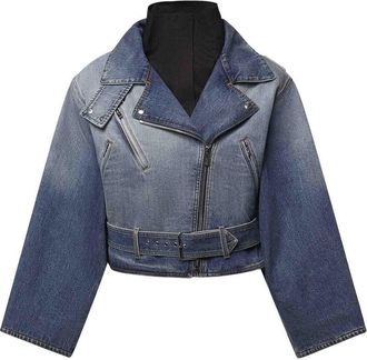 Alaia Jeansjacke - Blau
