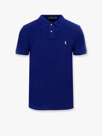 Ralph Lauren Cotton polo shirt with logo embroidery - POLO RALPH LAUREN - gender_Man