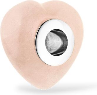 Purelei LEI Rosequarz Heart Charm