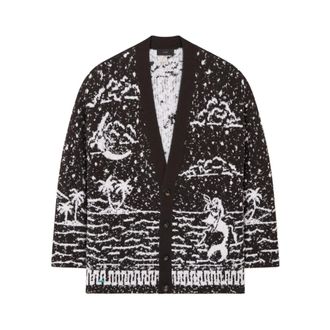 Alanui Herren, Strickwaren, Schwarzk, LGröße