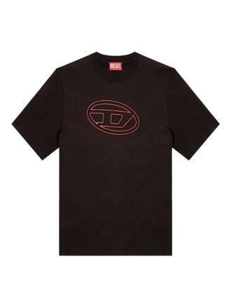 Diesel T-Adjust-Bigoval T-Shirt - Schwarz
