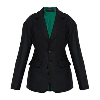 Dsquared2 Wolljacke - - Jackets - Damen - Schwarzk - S