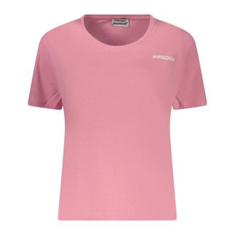 Freddy Femme, Tops, Rose, Taille: 42 FR T-shirt &agrave; manches courtes