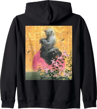 Star Wars Yoda Jedi Master Spring Cherry Blossoms Sakura Art Kapuzenjacke