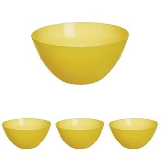 Excelsa Rainbow Salatsch&uuml;ssel gelb (Packung mit 4)
