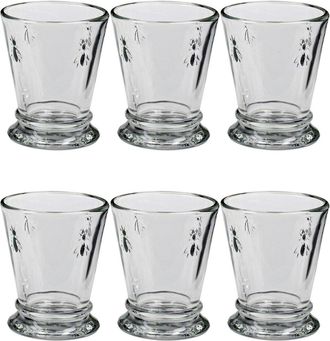 La Rochère La Rochere Wasserglas Biene Klar 260 ml - 6 Gläser