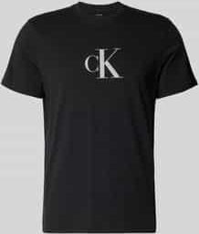 Calvin Klein T-Shirt mit Rundhalsausschnitt und Logo