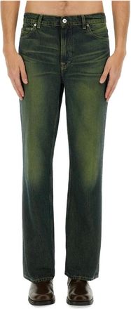 Our Legacy Homme, Jeans, Vert, Taille: W33 Jeans Droits Coupe Ann&eacute;es 70