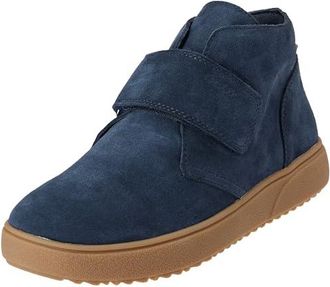 Geox Homme J Theleven Boy Bottines à la Cheville, Bleu Marine, 38 EU