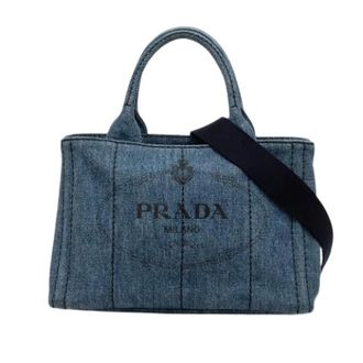 Prada Pre-owned Vintage Satchel - Femme - Pre-owned - Bleu - Taille: ONE Size