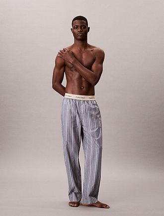 Calvin Klein Pantalon de pyjama en popeline de coton