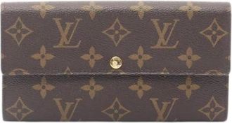 Louis Vuitton Pre-owned Portefeuille Sarah Monogram Wallet - Femme - Pre-owned - Brun - Taille: ONE Size