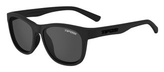 Tifosi Swank Sonnenbrille mit einer Linse: klassisches Design, langlebig und bruchsicher f&uuml;r den t&auml;glichen Gebrauch (Blackout, Smoke)