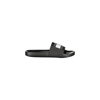 Tommy Hilfiger Schwarze Zehensandale f&uuml;r M&auml;nner - - Shoes - Herren - Schwarzk - 41 EU