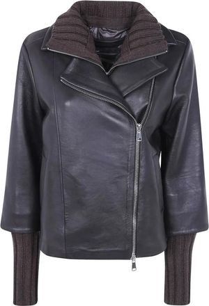 The Jackie Leathers Gemini Capospalla - Femme - Vestes - Noir - Taille: 44 FR