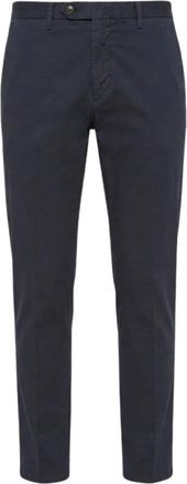 BRIGLIA 1949 Homme, Pantalons, Bleu, Taille: L Naviglio Cropped Pantalons