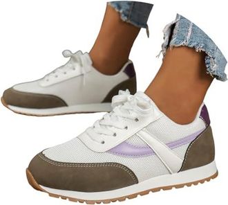 Generic Chaussures de sport en maille respirante pour femme - Chaussures de sport confortables - Chaussures dext&eacute;rieur - Chaussures de course l&eacute;g&egrave;res - Chauss